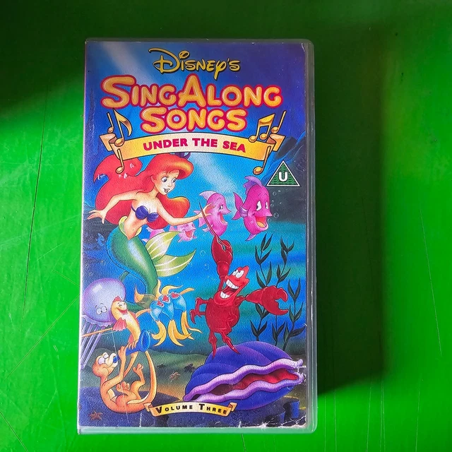 DISNEYS SING ALONG Songs - The Little Mermaid: Under the Sea VHS £7.99 ...