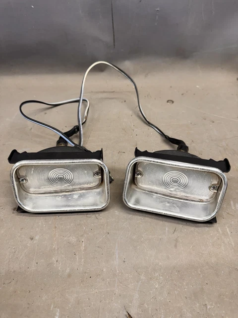 1962-1964 FORD GALAXIE Front Bumper Parking Park Light Turn Signal Lamp ...