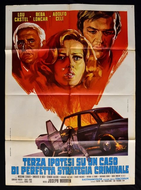 MANIFESTO TERZA IPOTESI UN CASO lou castel beba loncar adolfo celi ...