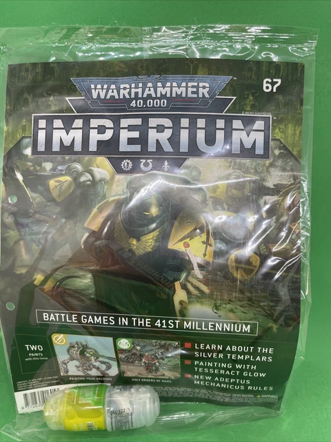 WARHAMMER 40K IMPERIUM Issue 67 with Two Citadel Paints £4.49 - PicClick UK