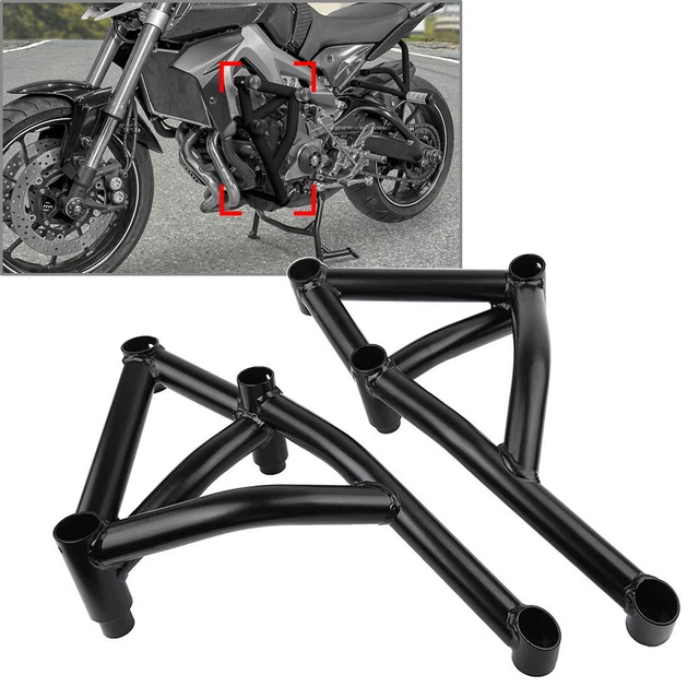 STUNT CAGE ENGINE Guard Crash Bar For Yamaha MT FZ 09 Tracer MT-09 FZ ...