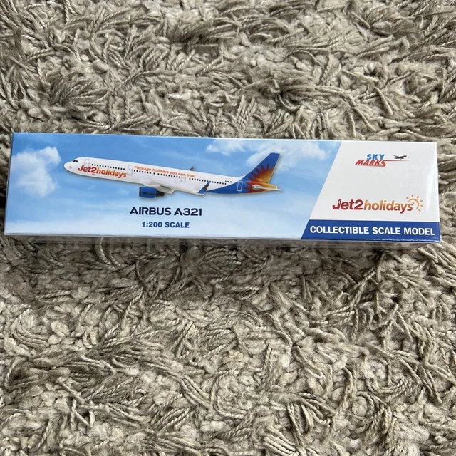 JET2HOLIDAYS MODEL AIRCRAFT - AIRBUS A321 £29.99 - PicClick UK