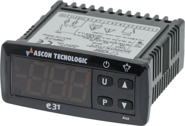 ASCON TECNOLOGIC DIGITAL Controller E31 230V Temperature Control Fridge Ntc £48.00 - PicClick UK