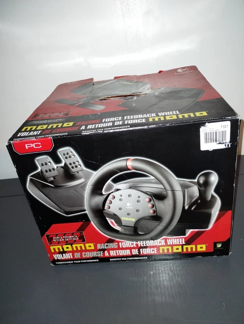 LOGITECH MOMO RACING Force Feedback Wheel - 5796436 EUR 59,99 - PicClick FR