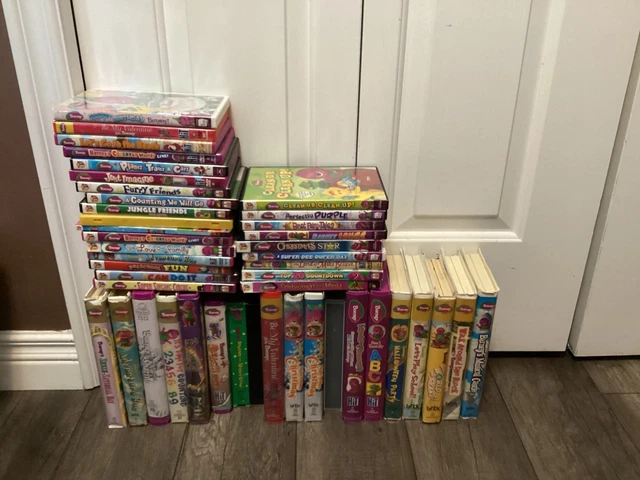 LOT 45 BARNEY Movies (19 VHS and 26 DVDs) $45.64 - PicClick CA