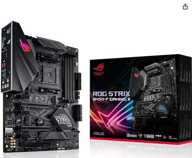 ROG STRIX B450-F Gaming Ii Motherboard £57.90 - PicClick UK