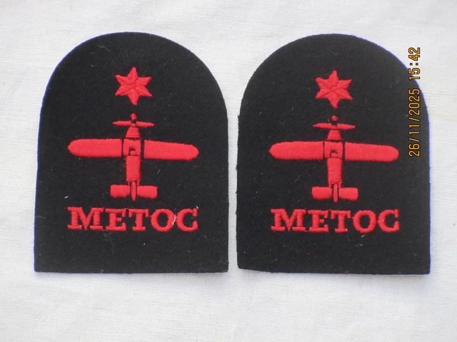 ROYAL NAVY, BADGE Qualification, Meteorology And Oceanography, Metoc ...