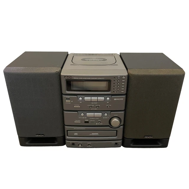 DENON DC-1 MICRO Component Hi-Fi System Cassette | 6 x CD Changer ...