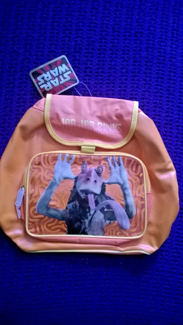 RARE STAR WARS Jar Jar Binks Backpack/Rucksack Brand New with tags. £14 ...