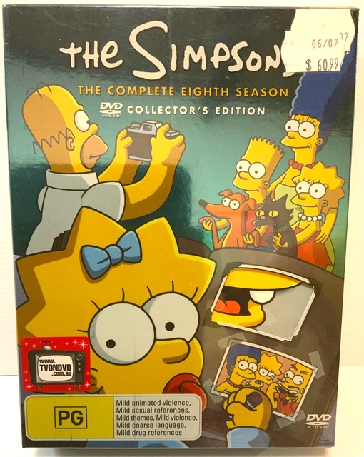 THE SIMPSONS THE Complete Eight Season DVD NEW & SEALED 8th $23.99 ...
