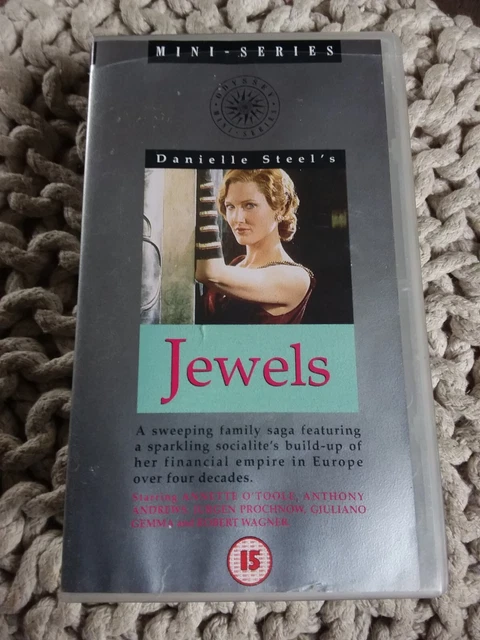 DANIELLE STEEL'S JEWELS - Double VHS Video Cassette Tape ~ NBC TV MINI ...