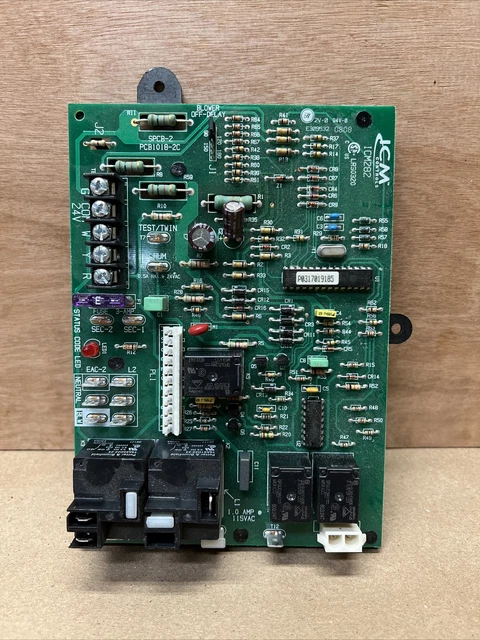 ICM CONTROLS PCB1018-2C Furnace Control Board ICM282 SPCB-2 (bin2) $45. ...