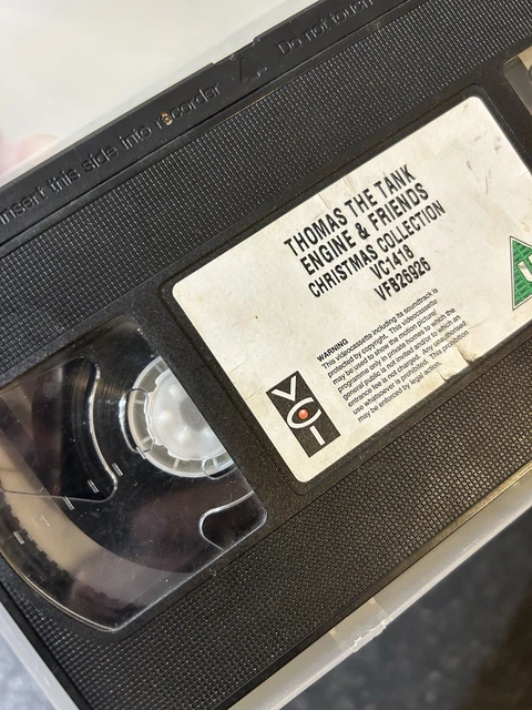 THOMAS THE TANK Engine & Friends Christmas Collection VHS - TAPE & Case ...