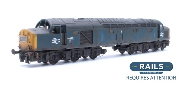 BACHMANN 'OO' GAUGE Br Blue Class 40 #40177 Diesel Locomotive *Dcc ...