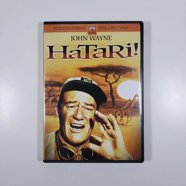 HATARI! (DVD, 2001, Widescreen Collection) John Wayne $3.97 - PicClick CA