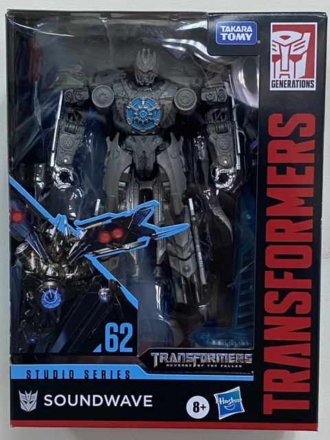 HASBRO TRANSFORMERS STUDIO Series #62 Deluxe Soundwave Action Figure ...