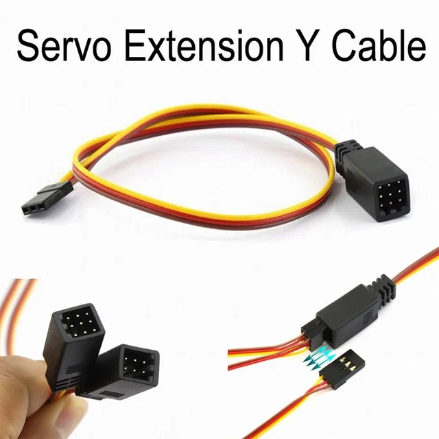 SERVO EXTENDER WIRE for Futaba JR RC Car HSP Tr axxas Axial SCX10 TAMIYA $8.57 - PicClick AU