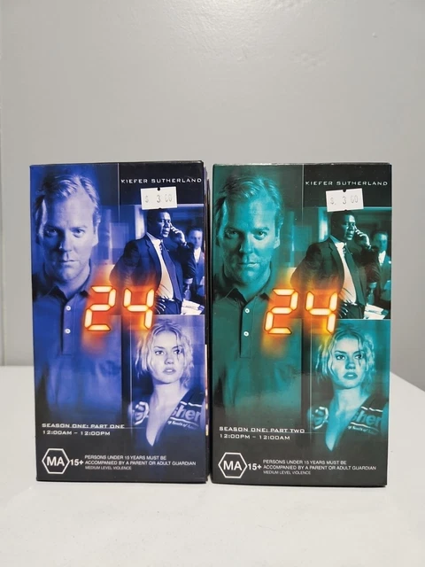 24 PART ONE & Part Two VHS $15.00 - PicClick AU