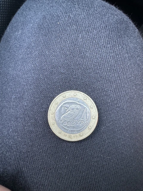MONEDAS DE 1 euro valiosas búho Grecia EUR 150,00 - PicClick IT