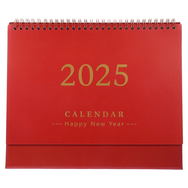 2024 -2025 STANDING Flip Calendar 2024-2025 Table for Desk Office £12. ...