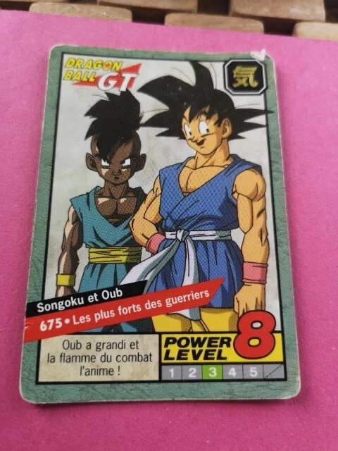 SANGOKU ET OUB Power Level 8 Carte Dragon Ball Z Francais #675 EUR 2,00 ...