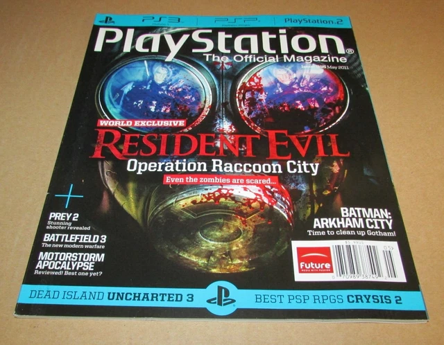 PLAYSTATION OFFICIAL MAGAZINE May 2011 Issue 45 (Resident Evil Cover) £ ...