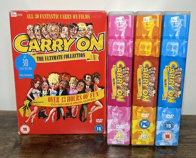 CARRY ON - The Complete Collection [DVD] [1958] [30 Film Boxset] £19.99 ...