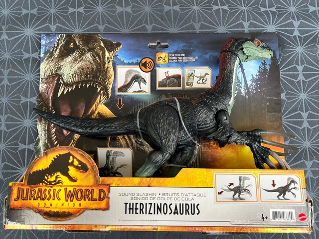 MATTEL JURASSIC WORLD Dominion New Age Therizinosaurus Sound Slashin ... MATTEL JURASSIC WORLD Dominion New Age Therizinosaurus Sound Slashin ...
