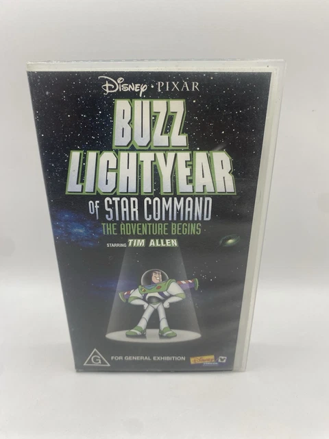 BUZZ LIGHTYEAR OF Star Command Walt Disney Toy Story VHS PAL £7.95 ...