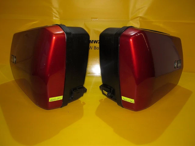 BMW R100 R80 K100 K75 K1100 Satz Koffer Systemkoffer rot case caso EUR ...