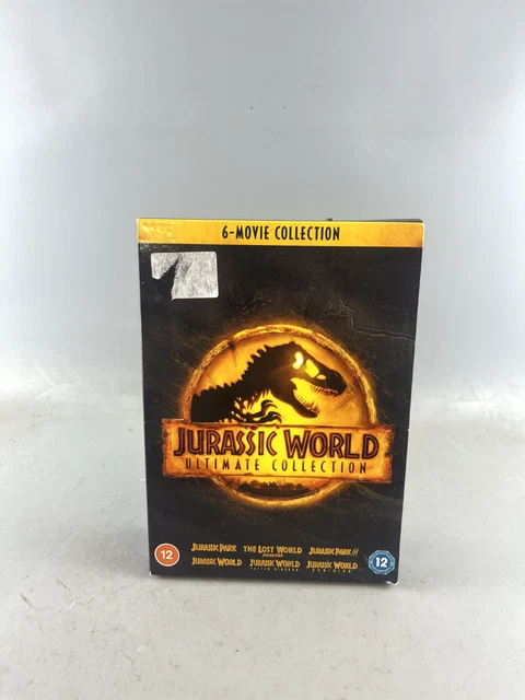 JURASSIC WORLD: ULTIMATE Collection DVD Box Set R2,4,5 PAL Free p&p £25 ...