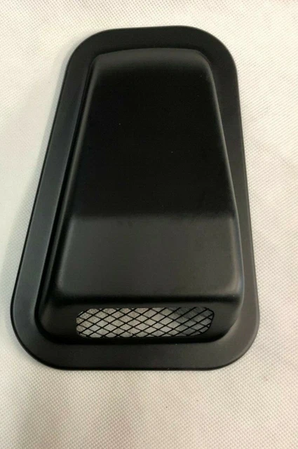 LAND ROVER DEFENDER 90, 110 Black Metal Air Intake Wing Top Vent Scoop ...