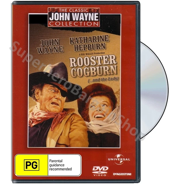 ROOSTER COGBURN (DVD, 1975) PAL Region 2 4 5 (John Wayne, Katharine ...