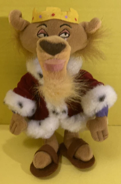 DISNEY STORE ROBIN Hood Prince John 8" Bean Bag Plush Toy $19.41 ...