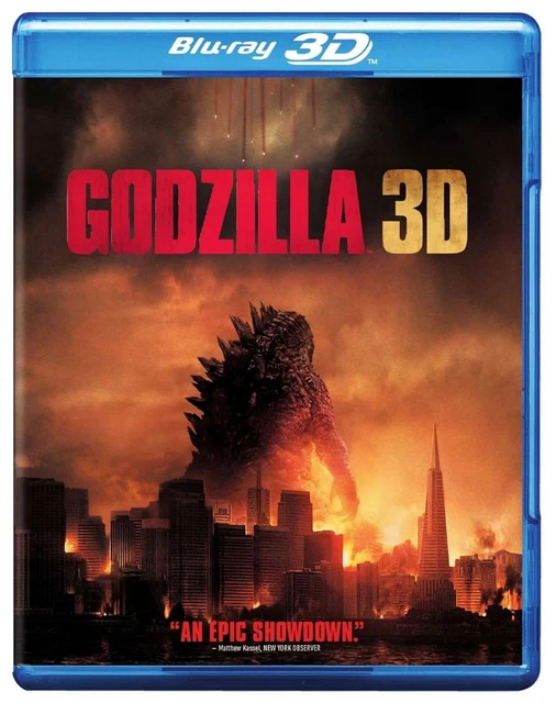 GODZILLA (3D), EXCELLENT, Aaron Taylor-Johnson,Ken Watanabe,Elizabeth ...