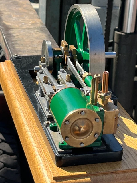 ENGINEER STUART TURNER VICTORIA Horizontal Live Steam Stationary Mill ...