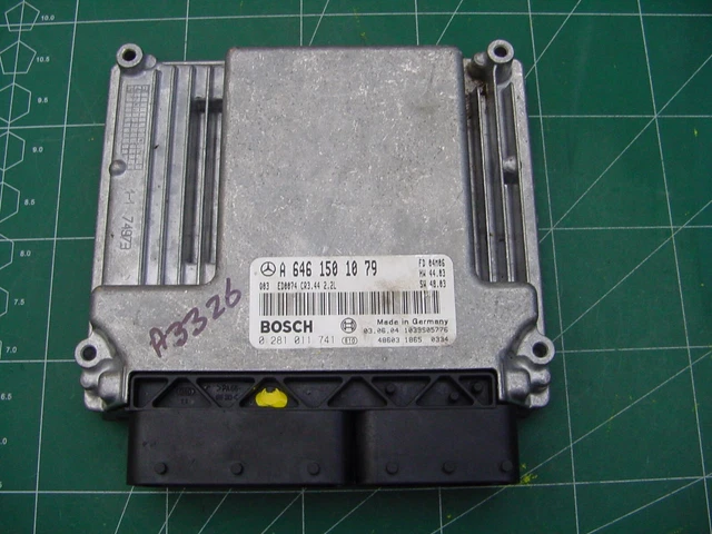 MERCEDES W203 C220 Diesel Ecu A6461501079 0281011741 C Class EDC16C2 ...