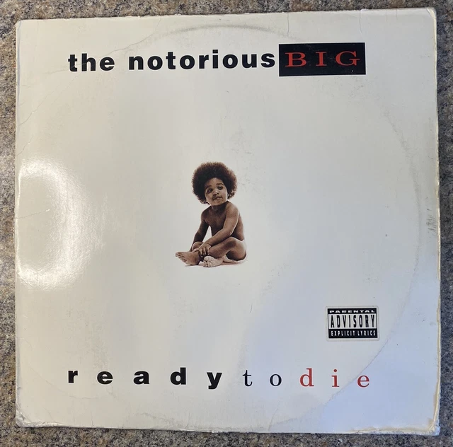 THE NOTORIOUS B.I.G. 1994 Ready To Die Vinyl LP Record Bad Boy US 1st ...