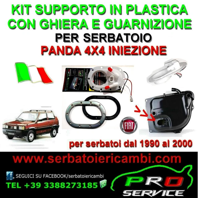 KIT POMPA BENZINA plastica guarnizione ghiera serbatoio FIAT PANDA 4x4 iniezi EUR 42,00 ...