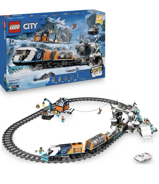 LEGO CITY EXPLORERS' Arctic Polar Express Train Set (60470) £125.50 ...