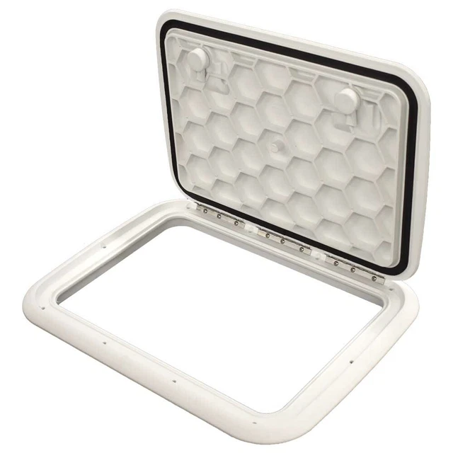 JIM BLACK BOAT Deck Hatch 581-1317-05 | 13 x 17 Inch Polar White $181. ...