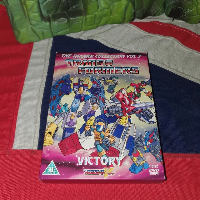 TRANSFORMERS THE TAKARA Collection Volume 3 VICTORY Japanese Anime DVD ...