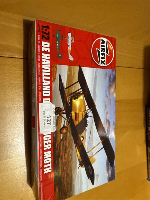 AIRFIX DE HAVILLAND Dh.82A Tiger Moth 1:72 Scale Model Kit New £15.00 ...