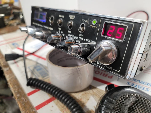 HAM RADIO GALAXY Dx 77Hml Am Fm Ssb W/ Road King Mic $232.70 - PicClick CA