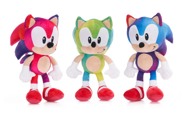 OFFICIAL SONIC THE Hedgehog Sonic Zoom 12" Large Plush Soft Toy Teddy ...