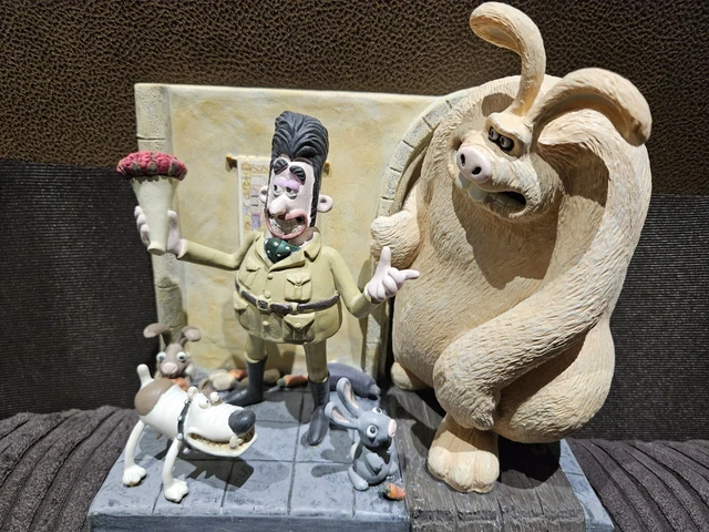WALLACE AND GROMIT The Curse of the Were-Rabbit Statue - limited ...