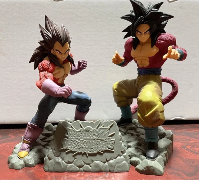 DRAGON BALL DOKKAN Battle Vegeta Goku Fig. Set 2 pezzi, senza scatola ...