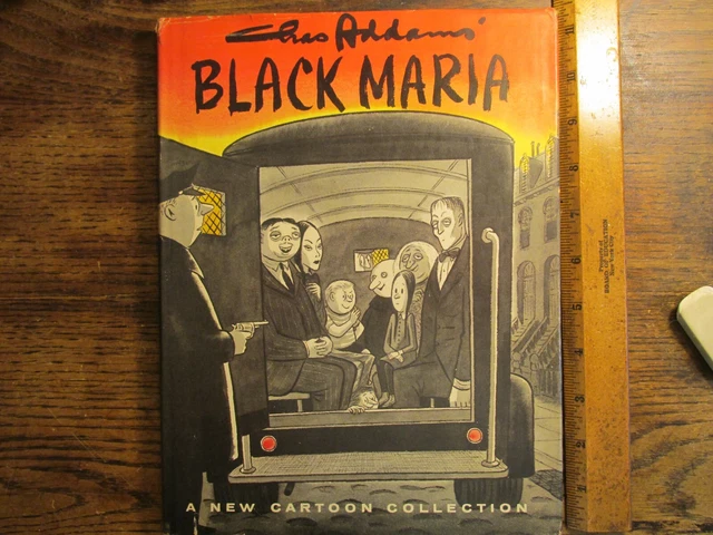 VINTAGE 1960 CHARLES Addams Black Maria Cartoon Book 1st Printing ...