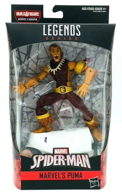 HASBRO MARVEL LEGENDS Spider-Man PUMA Kingpin Build-A-Figure Series EUR ...