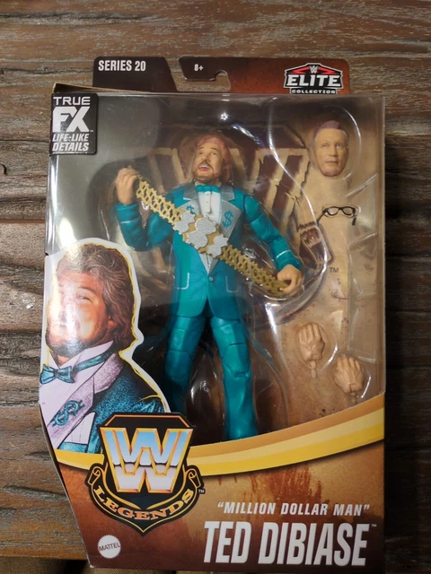 WWE ELITE COLLECTION Legends Series 20 « Million Dollar Man » Ted Dibiase neuf États-Unis EUR 24 ...